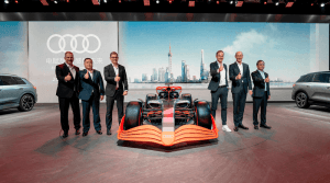 Audi con un stand completamente eléctrico en el Salón de Shanghái ...